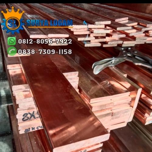 Jual Plat Tembaga Busbar 2mm x 20mm x 150mm Busbar Plat Tembaga ...
