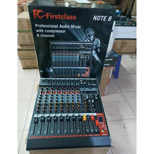 Jual mixer audio 8 channel original firstclass note 8 mixer karaoke ...