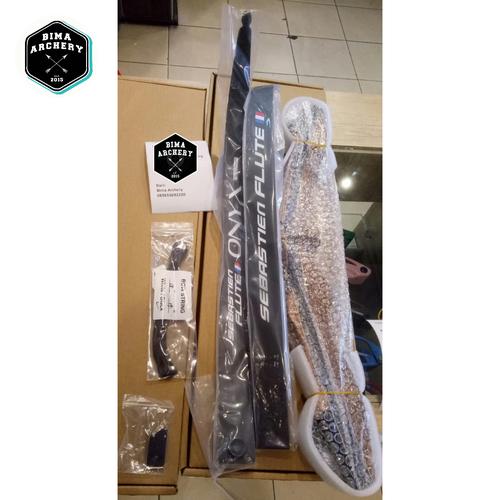 Jual Sebastien Flute Onyx Standard Wooden Bow w/ Bamboo Core Bima ...