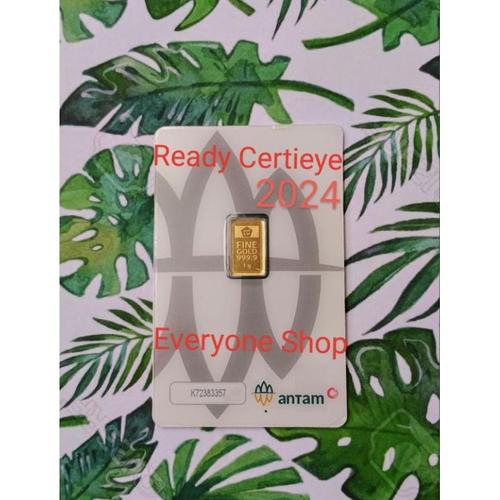 Jual LOGAM MULIA EMAS ANTAM CERTIEYE 1 GRAM TERBARU - 1 gr 2024 - Kab ...
