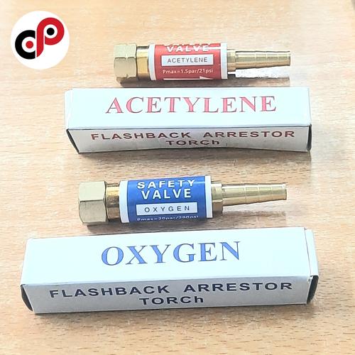 Jual Flashback Arrestor Regulator Oxygen Acetylene | Flash back Oxy Ace ...