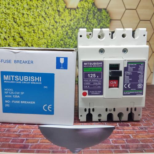 Jual MCCB NFB breaker Mitsubishi NF-125CW NF125CW NF125-CW 125A 125 A - Jakarta Barat - Kings ...