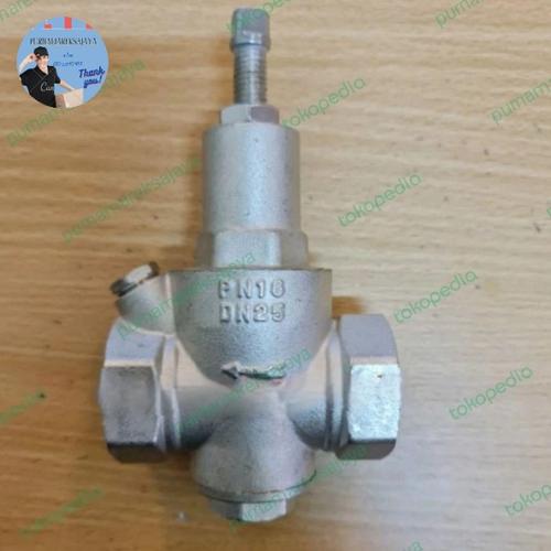 Jual PRV / Pressure Reducing Valve Drat 1" Inch DN25 16 BAR / PRV ...