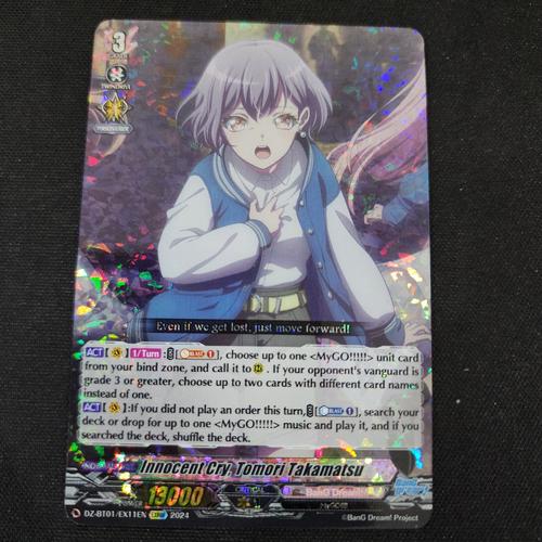 Jual Kartu Vanguard DZBT01 - Innocent Cry, Tomori Takamatsu - Jakarta ...
