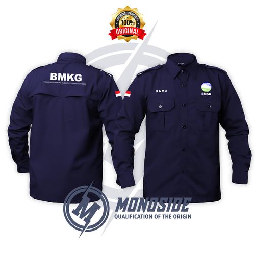 Jual KEMEJA PDL PDH / KEMEJA BMKG / BORDIR - Putih, S - Kab. Bandung ...