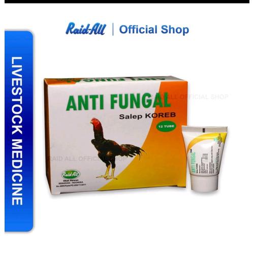 Jual SALEP ANTI FUNGAL OBAT SALEP KOREB KURAP AYAM RAID ALL OBATI AYAM ...