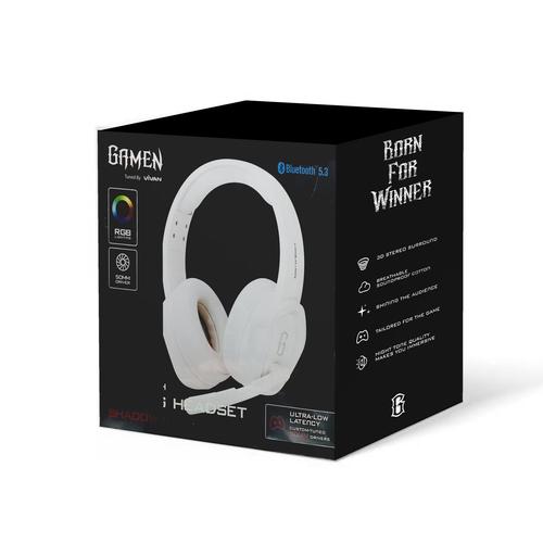 Jual GAMEN Dual Mode Pro Gaming Headset Low Latency Shadow II Wireless ...