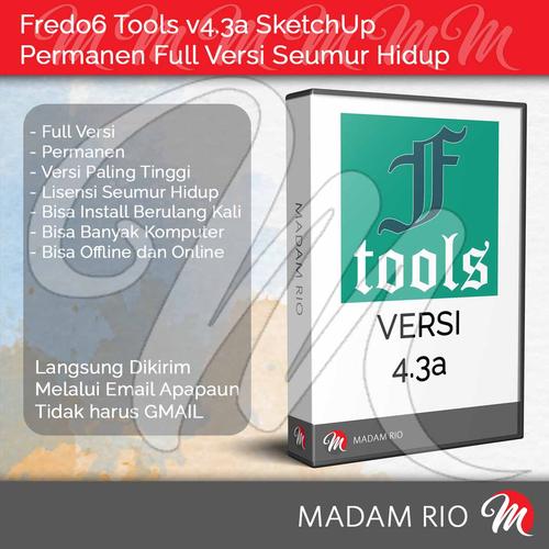 Jual Fredo6 Tools atau FredoTools Untuk SketchUp Lisensi Permanen ...