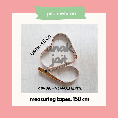 Jual Meteran Kain / Meteran Baju / Alat Ukur Jahit Baju - Meteran Jahit ...