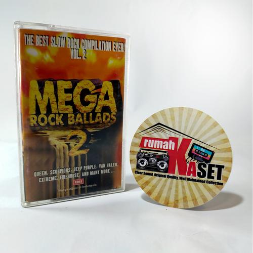 Jual KASET PITA MEGA ROCK BALLADS 2 THE BEST SLOW ROCK COMPILATION EVER VOL 2 KASET MUSIK KASET ...