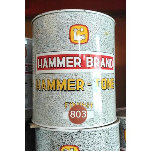 Jual Cat Texture Besi & Kayu Hammertone Finish 1 Lt (1) - Grey Silver ...