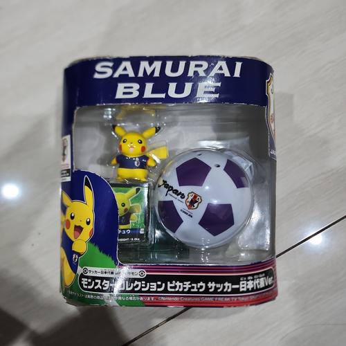 Jual Pokemon Moncolle Takara Tomy Samurai Blue Japan Soccer Pikachu ...