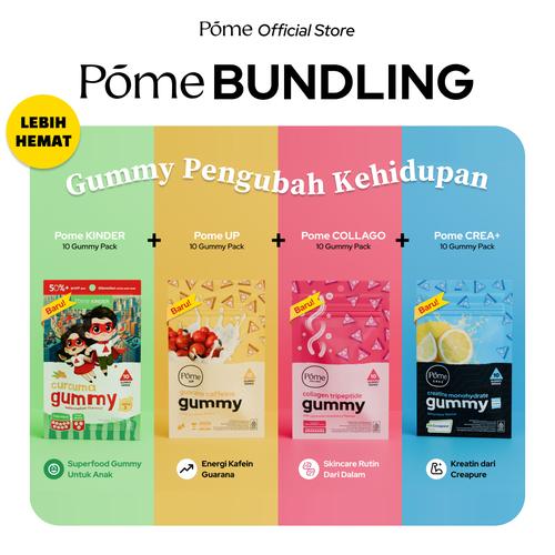 Promo Pome Gummy Pengubah Kehidupan - 4 Sachet (Pome UP + Pome Collago ...