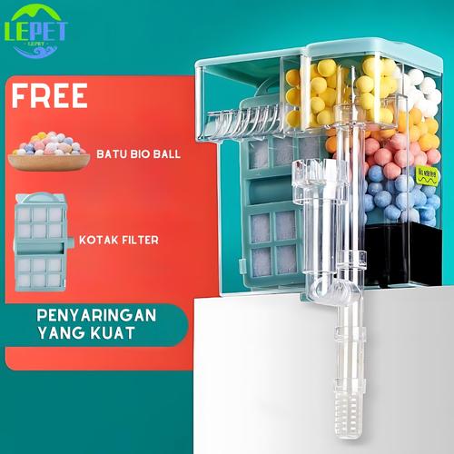 Promo LEPET Filter Gantung PJ16S/PJ16L Hanging Filter Aquarium 3 Watt ...