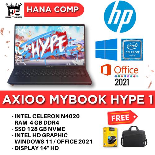 Jual LAPTOP AXIOO HYPE 1 14 INTEL N4020 RAM 4GB SSD 128GB WINDOWS 11 ...