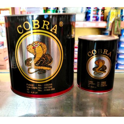 Jual Thinner Cobra Hitam High Gloss 4,8 Lt - Jakarta Barat - TOKO CAT ...