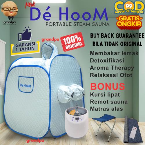 Promo PROMO Original De Hoom Portable Steam Sauna Alat Sauna Kesehatan ...