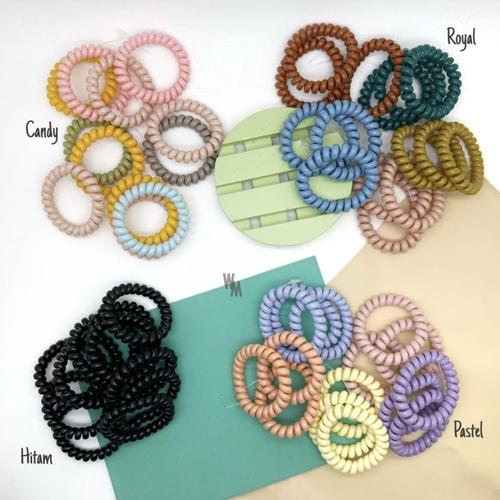 Jual Karet Ikat Rambut Kabel Spiral - SATUAN Hitam - Jakarta Barat ...
