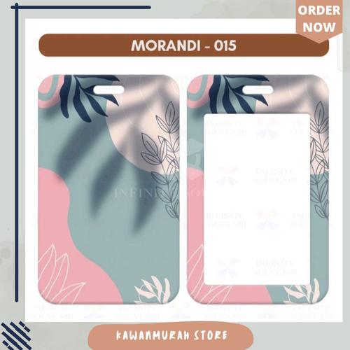 Jual Name Tag Morandi Flower Aesthetic / ID Card Aesthetic Flower ...