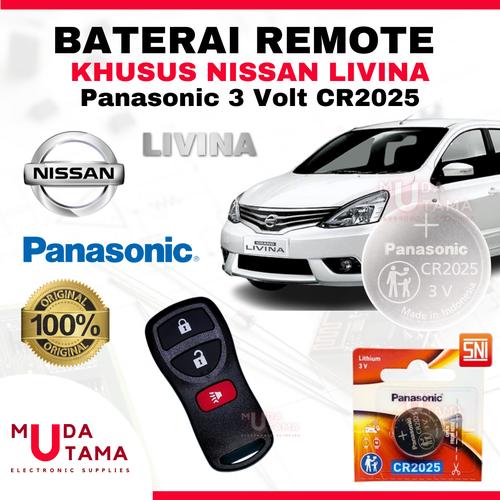 Jual Baterai Remote Mobil GRAND LIVINA - ORIGINAL PANASONIC CR2025 3 ...