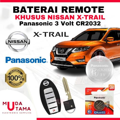 Jual Baterai Remote NISSAN X-TRAIL - ORIGINAL PANASONIC CR2032 ...