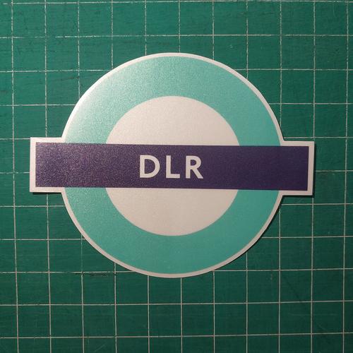 Jual Sticker Sign DLR London Docklands Light Railway Stiker - Kota ...