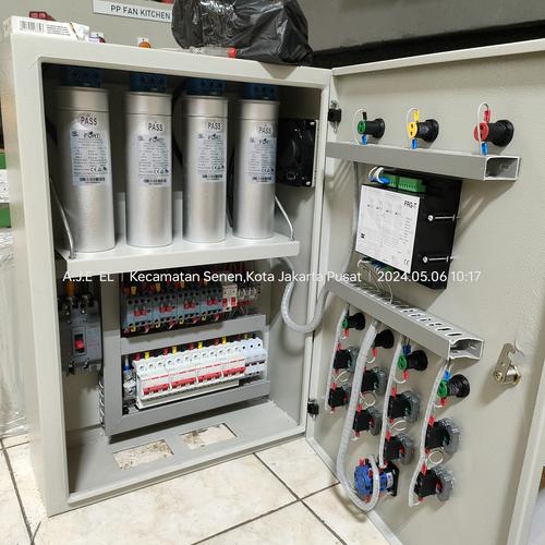 Jual capasitor bank 20kvar FORT - MCB 3p 16a HIMEL - POWER FAKTOR ...