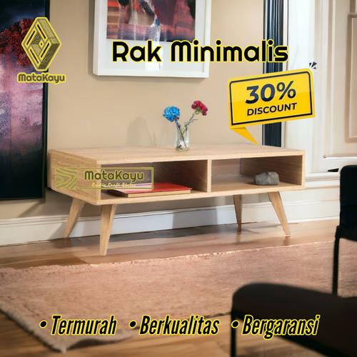 Jual Meja TV LED rak TV kayu kabinet minimalis modern bufet rak display ...