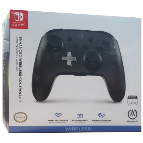 Promo PowerA Switch Rechargeable Wireless Controller Black +SILVER ...