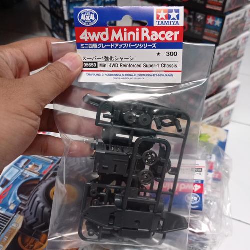 Jual Tamiya 95659 Mini 4WD Reinforced Super 1 Chassis - Kota Malang ...