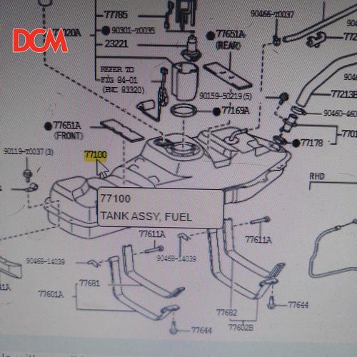 Promo po tank assy fuel , tangki bahan bakar toyota innova lama Cicil 0 ...