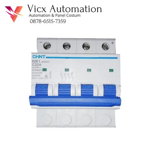 Jual NB1-63DC Chint MCB 1A ~ 63A 4pole 6kA DC250V C1A C2A C3A C4A C6A C10A C10A C13A C16A C20A ...