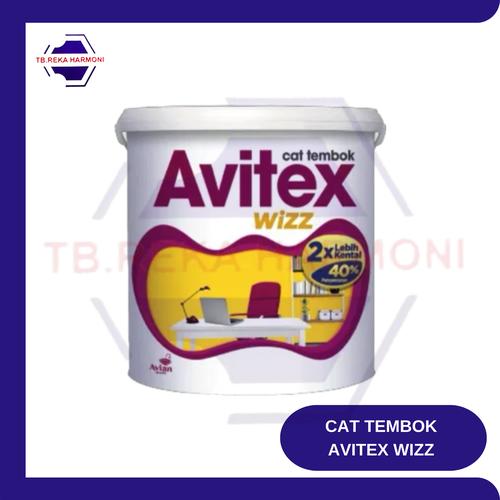 Jual CAT TEMBOK AVITEX WIZZ 5 KG AVIAN - SB SUPER BLACK - Kab. Bandung ...
