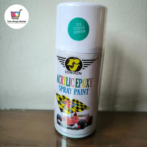 Jual Cat semprot RJ London 300 CC ( 322 ) Tosca green - Jakarta Barat ...