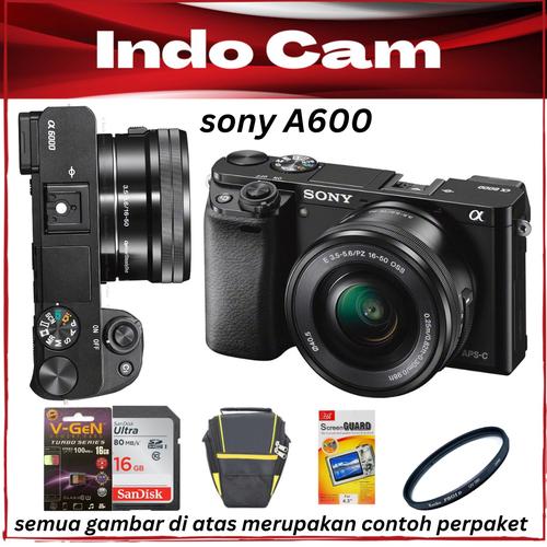 Jual CAMERA SONY ALPHA A6000 KIT 16-50MM / SONY A6000 KIT - PAKET ...