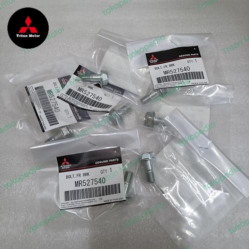 Jual Bolt Frt Brake Baut Caliper MR527540 Pajero Sport Triton All New ...