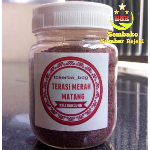 Jual Terasi merah matang 1 kg / trasi merah / terasi sangrai khas ...