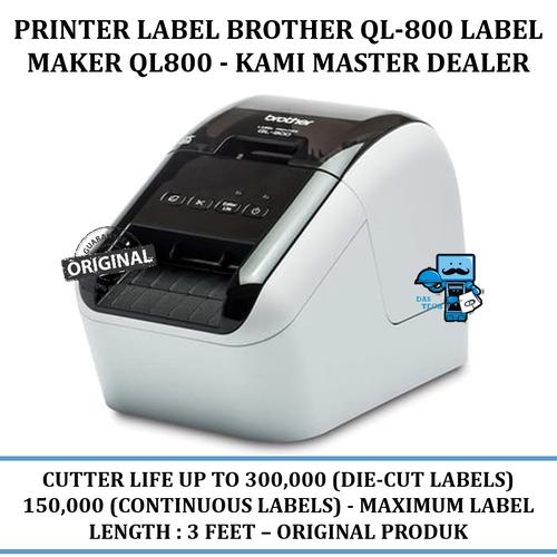 Promo Printer Label Brother QL-800 Label Maker QL800 - Kami Master ...
