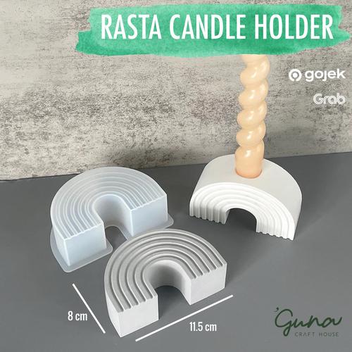 Jual Rasta Candle Stick Holder - Tatakan Lilin Semen - Aesthetic Home ...