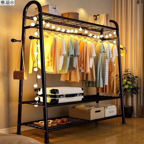Jual Lemari Rak Baju Stand Hanger Tempat Gantungan Baju Pakaian Celana ...