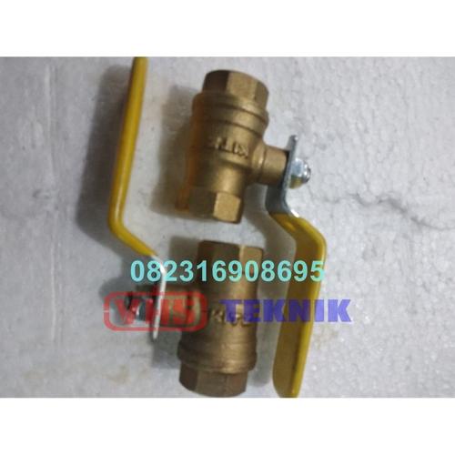 Jual BALL VALVE KITZ 1 INCH SZA 600 WOG STOP KRAN KUNINGAN - Kota Bandung - vhs teknik | Tokopedia