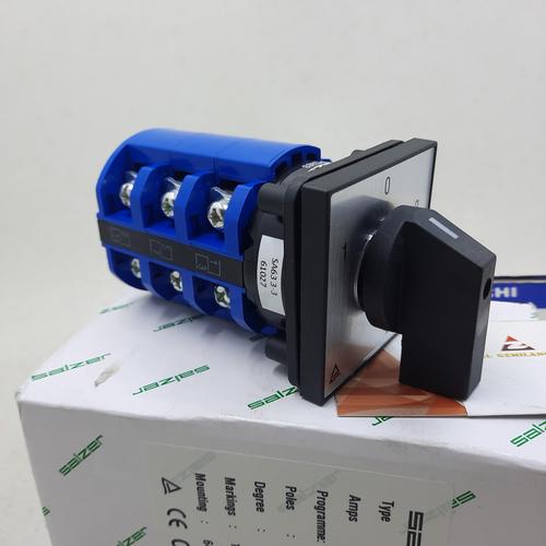 Jual SA63-3-3 (1-0-2) (3 pole) ROTARY SWITCH (CHANGE OVER SWICTH ...