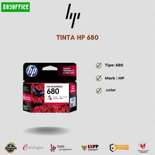 Jual Tinta Printer HP Varian Color tipe 680 - Jakarta Barat - BosOffice ...