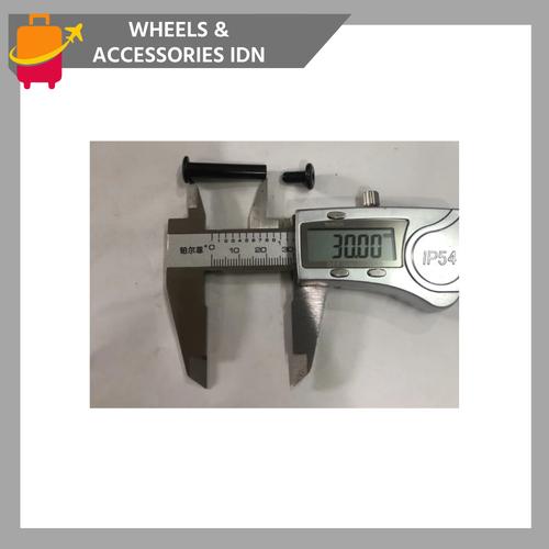 Jual baut as roda koper 6mm 100% stainless steel bolt screw as pen pin ...