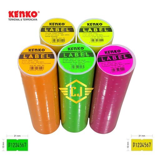 Jual 1 PAK / 10 Pcs Price Label / Label Harga Kenko Warna 6001- - FG ...