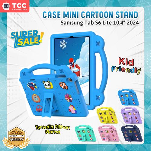 Jual Samsung Tab S6 Lite 10.4 inch 2024 Case Cute Stand Casing Anak Eva ...