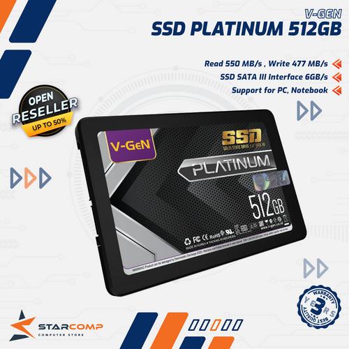 Promo SSD V-GEN 512GB SATA III SOLID STATE DRIVE VGEN Platinum Cicil 0% 3x - Kota Semarang ...