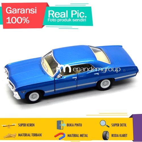 Jual Diecast Miniatur Mainan Mobil Klasik Chevrolet Impala Besi Metal ...