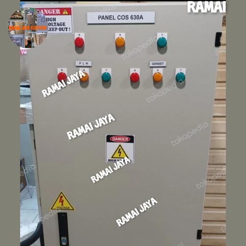 Jual PANEL CHANGE OVER SWITCH 630A COS PANEL COS 630 AMPER PANEL GENSET ...
