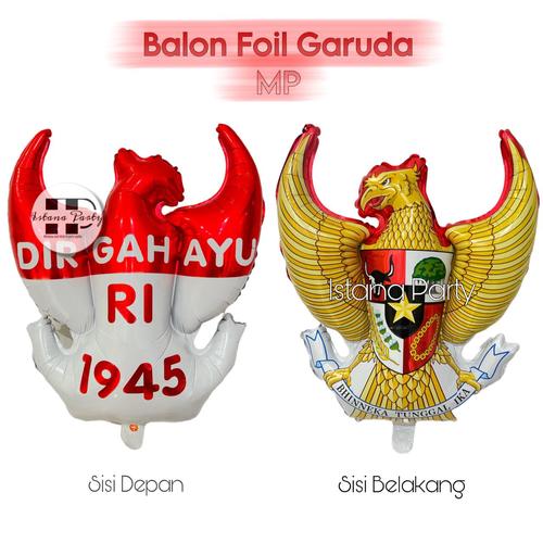 Jual Balon Foil Garuda Merah Putih / Foil Garuda Dirgahayu RI - Jakarta ...
